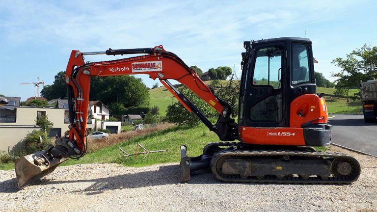 mini pelle 5 tonnes - Soumaille TP